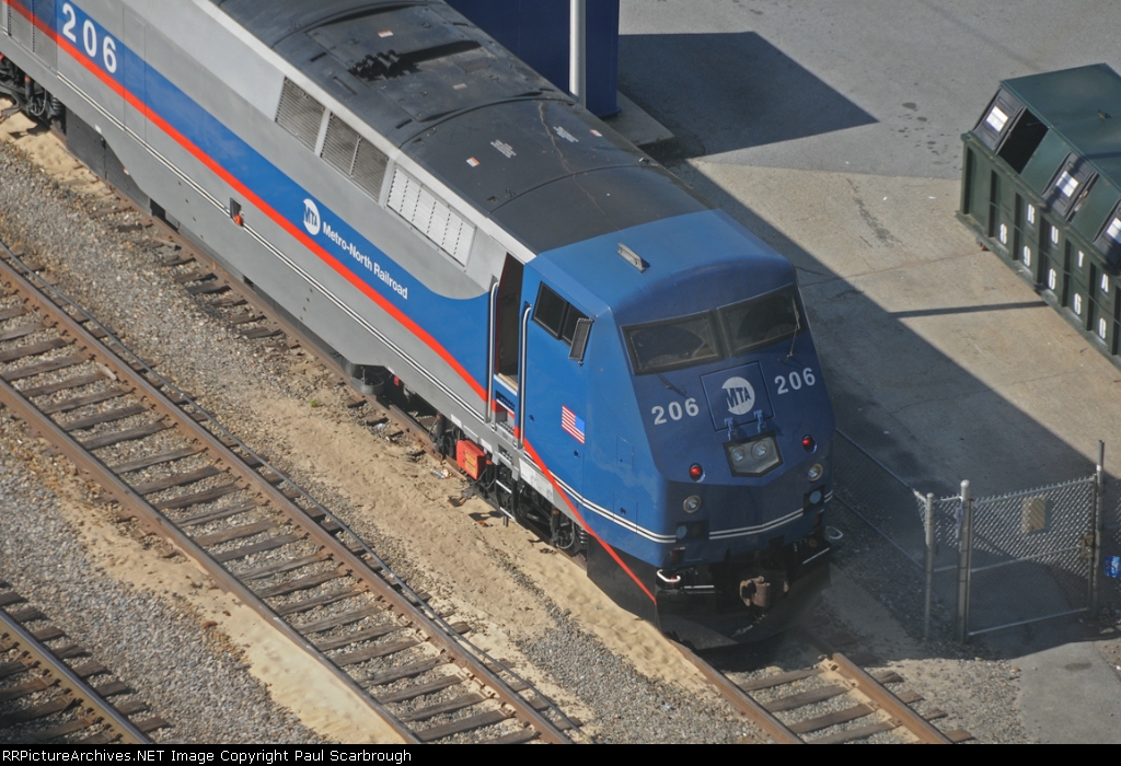 MNCR 206 waits patiently at the Station for its next assignment